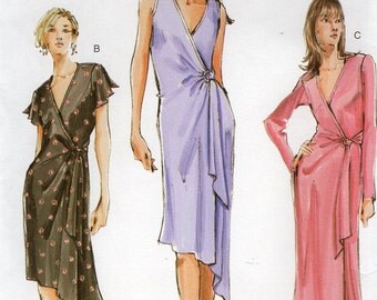 Wrap robe pattern | Etsy