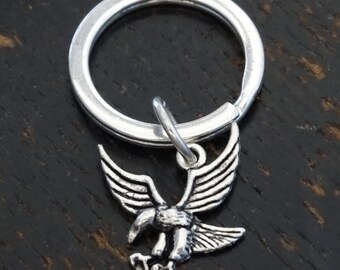 Eagle keychain | Etsy