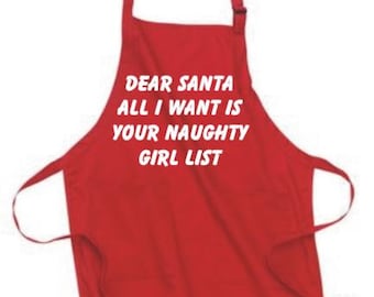 Naughty apron | Etsy