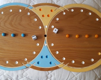 Marble chase game | Etsy