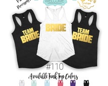 Unique team bride related items | Etsy