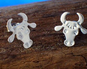 Kuh ohrringe | Etsy