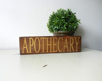 Apothecary sign | Etsy
