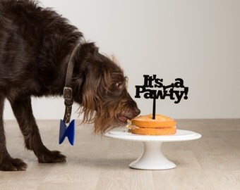 Dog cake topper | Etsy