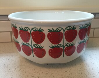 Pyrex strawberry | Etsy