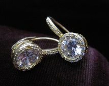 Unique fake diamond earring related items | Etsy