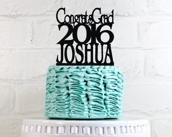 Personalized Wedding & Birthday Cake Toppers & Signs by ShopTheTop