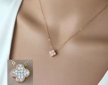 Unique quatrefoil charm related items | Etsy