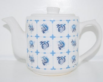 Checkered teapot | Etsy