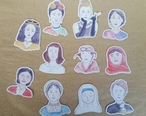 Unique feminist stickers related items | Etsy