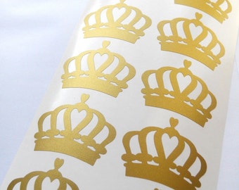 Unique crown wall decal related items | Etsy