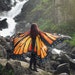 Butterfly wings monarch cape cloak wings costume short small