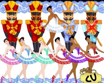 Nutcracker clipart | Etsy