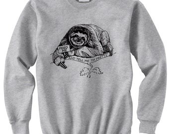 Sloth hoodie | Etsy