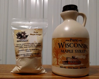 Pure Wisconsin Maple Syrup 1/2 Gallon Grade B