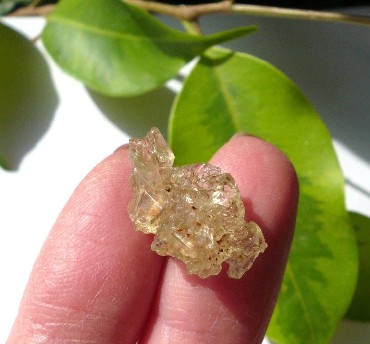 Raw Beryl Yellow Beryl Heliodor Crystal Beryl Stone 1.7 g Raw
