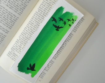 Bird bookmark | Etsy