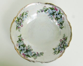 Blue lusterware | Etsy