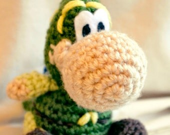 Yoshi's Woolly World Hot Cocoa Yoshi Plushie Amigurumi