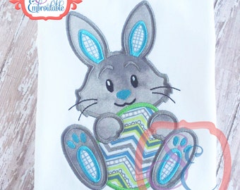 Rabbit applique | Etsy