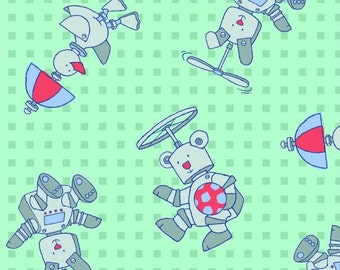 Robot quilts | Etsy