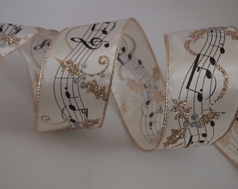 Music note wreath | Etsy