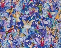 Popular items for fairy fabric on Etsy