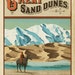 Great Sand Dunes Poster Great Sand Dunes National Park print