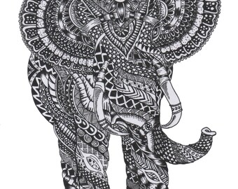 Elephant pen | Etsy