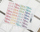 One of a Kind Planner Stickers & Accessories by ChicStreetStickers