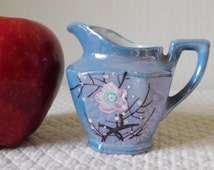 Popular items for blue lusterware on Etsy