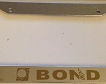 Popular items for 007 license plate on Etsy