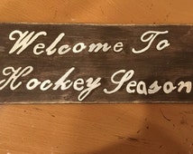 Popular items for hockey signs on Etsy