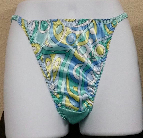 New Satin String Bikini