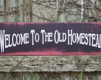 Homestead signs | Etsy