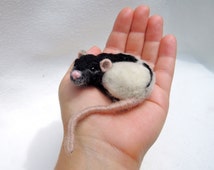 Unique felted rat related items | Etsy