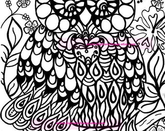 Zendoodle coloring | Etsy