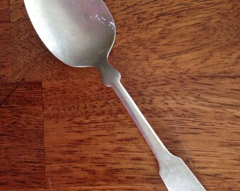 Nickel silver spoon | Etsy