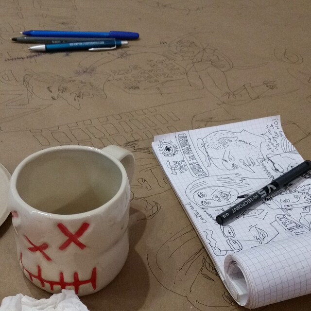 Matthew Causey's wacky illustrative ceramic creations by EmoJugs