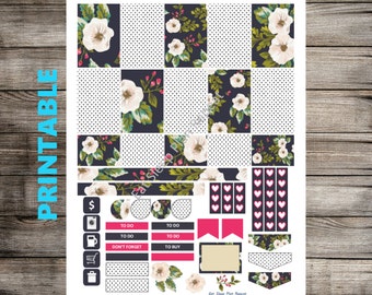 Polka dot planner | Etsy