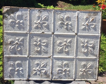 Antique ceiling tile | Etsy