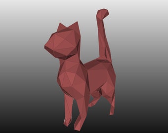 Items similar to DIY Template - "9x9 Obloid" Kirigami Pop-up paper ...