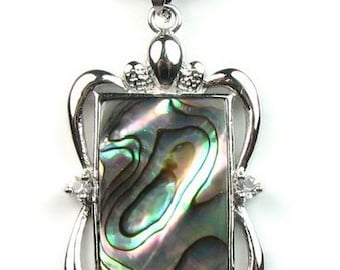 Abalone shell pendant teardrop sea shell pendant by YouPearl