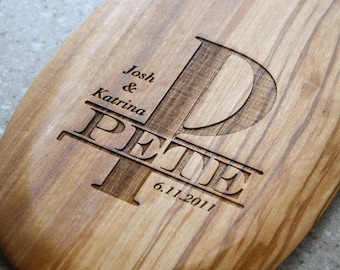 Engraved bread board | Etsy