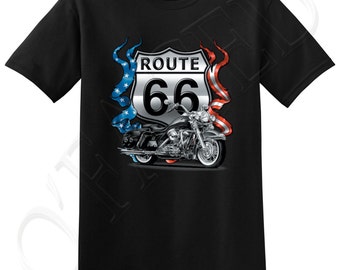 Route 66 t shirt | Etsy