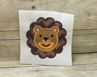 Lion applique | Etsy