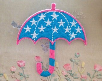 Umbrella applique | Etsy