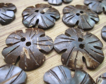 Flower shape buttons | Etsy