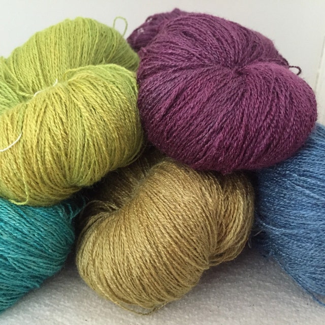 Undyed Yarn: Natural Fibers and Organic Yarns by stickchick