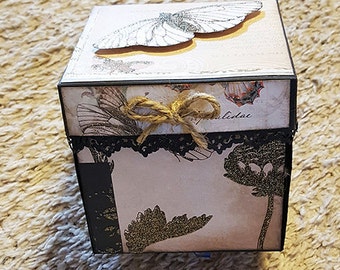 Items similar to Wedding Invitation Explosion Box on Etsy